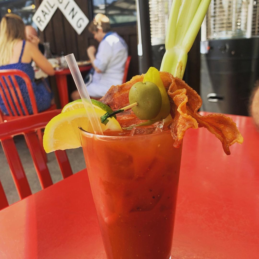 Bacon Bloody Mary to die for at Jax at The Tracks - Sierra Foothills Living